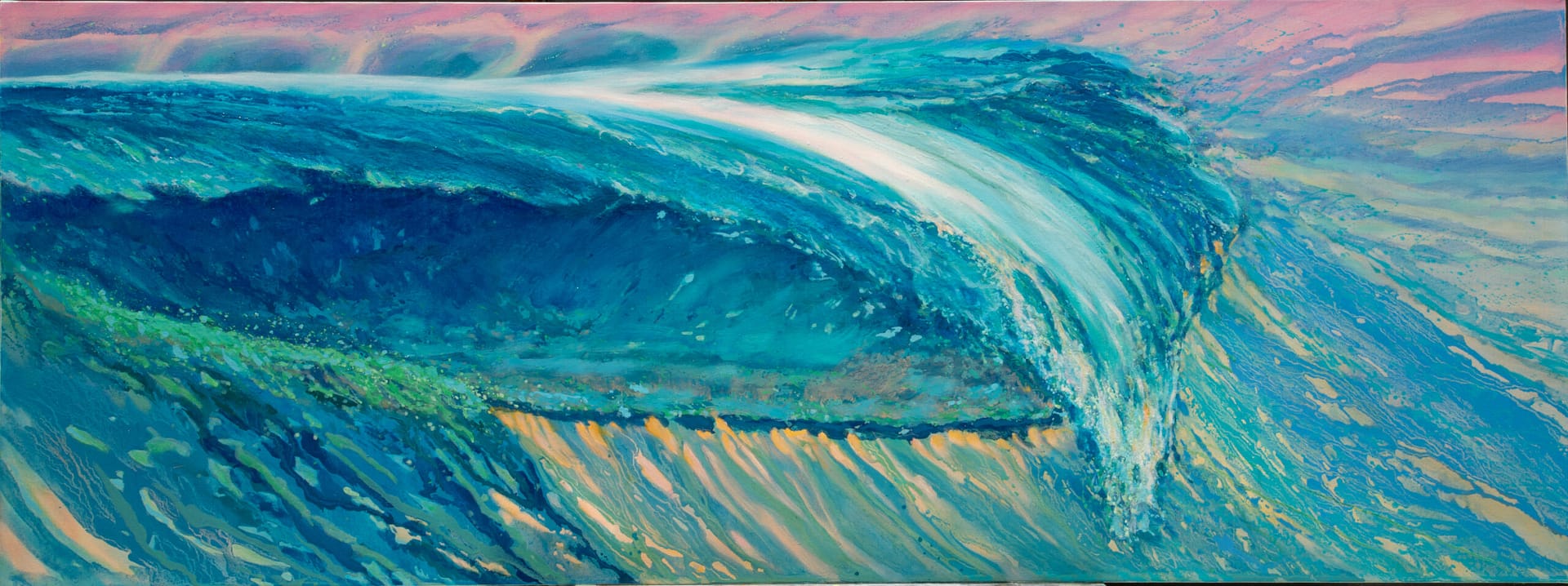 Dull Sunset Waves (Night) - 333Gallery